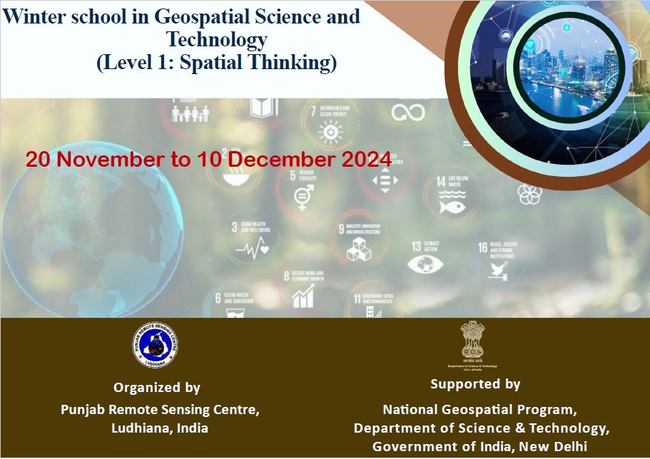 Training Programmes: 2023 to 2025 Level 1 Spatial Thinking - INDIA ...